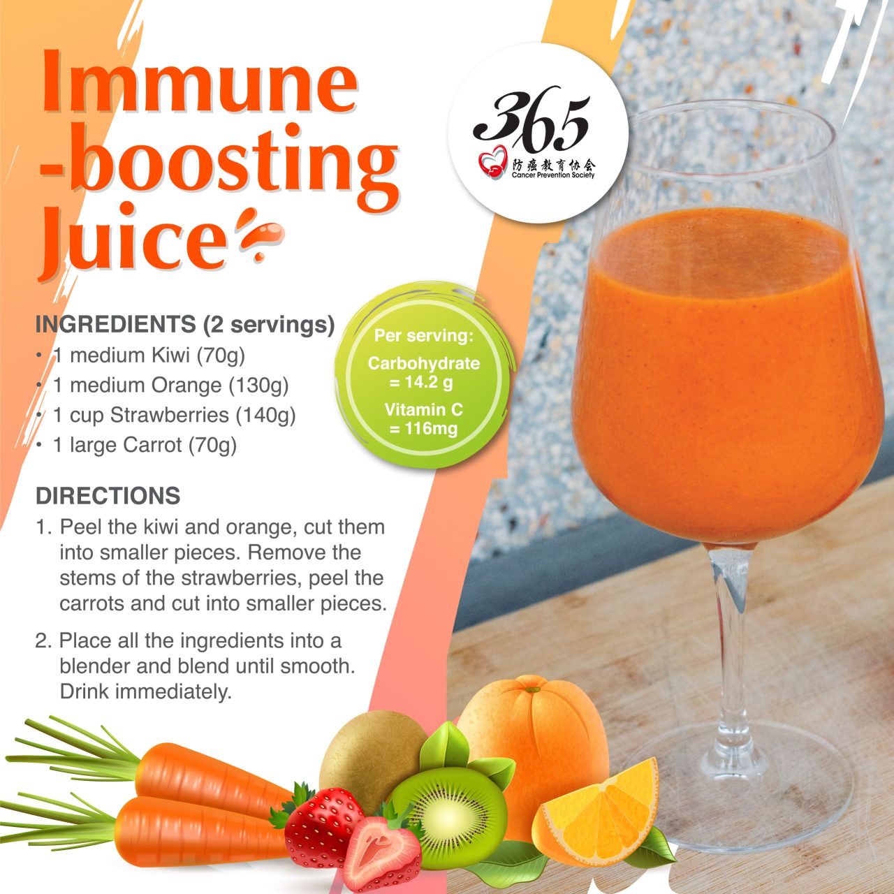 Immune Boosting Juice - 365 Cancer Prevention Society